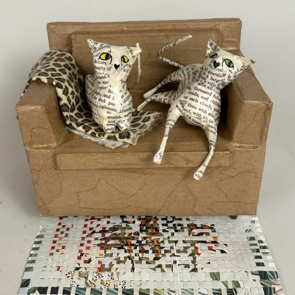 Cat-tastic; Cat-themed Group show at Sidestreet Arts - Travel Oregon
