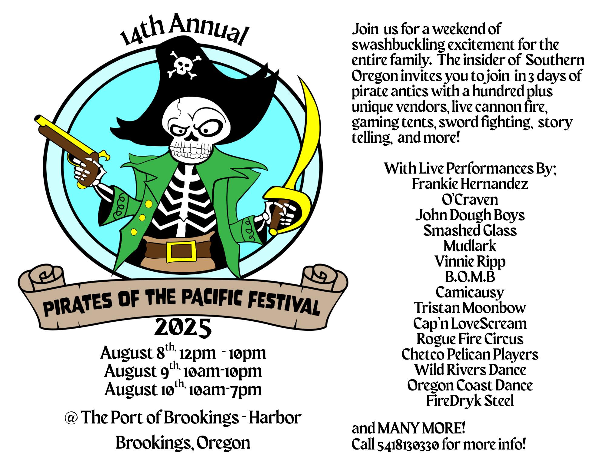 Pirates of the Pacific Festival - Travel Oregon